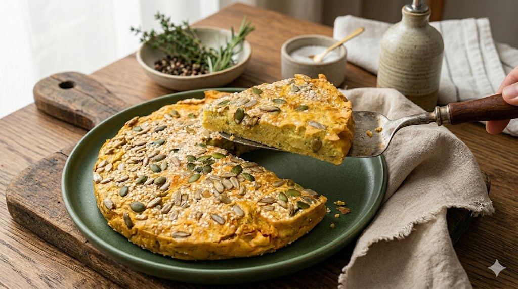 Herbed Red Lentil Air Fryer Loaf – Simple Food